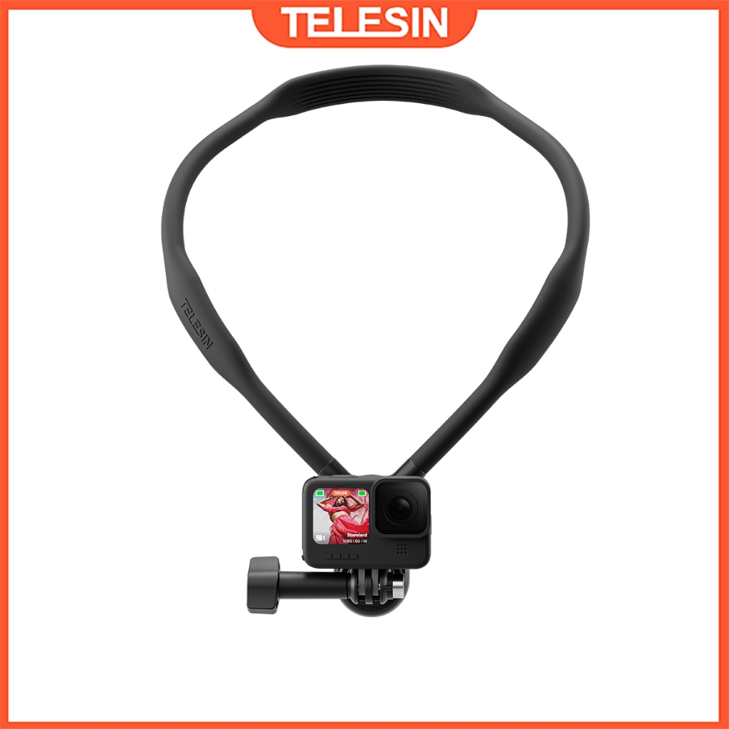 Telesin ใหม่ SE Neck Mount สําหรับ GoPro Insta360 DJI Osmo Action กล้อง ...