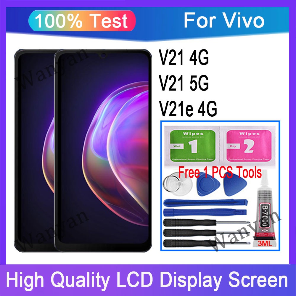 หน้าจอ LCD OLED Vivo V21 4G 5G V21e เปลี่ยนแบบสัมผัส | Shopee Thailand