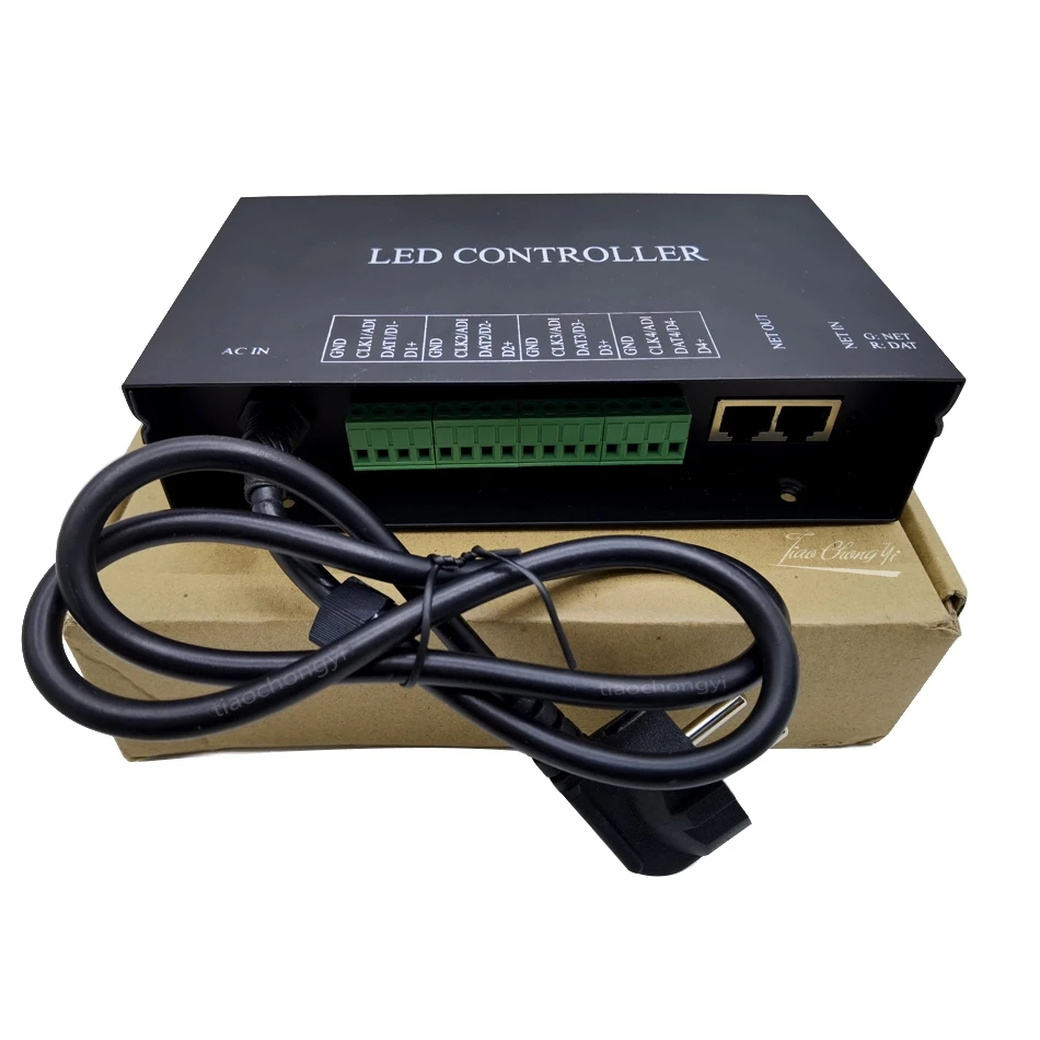 H802ra 4 พอร์ต (4096 พิกเซล) Artnet Controller DMX Artnet Controller WS2811 Artnet Madrix ...