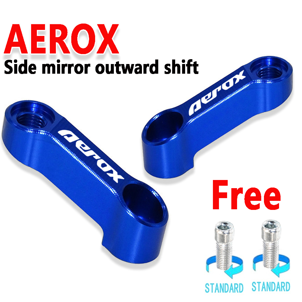 1 คู่ aerox V1 v2 ขายึดกระจก YAmaha aerox 155 อุปกรณ์เสริม ขายึดดัดแปลง ...