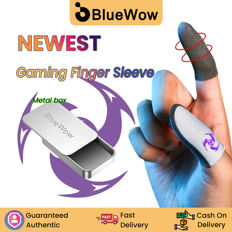 Bluewow Gaming Finger Sleeve สําหรับ PUBG Breathable ปลายนิ้ว ... Bluewow Gaming Finger Sleeve สําหรับ PUBG Breathable ปลายนิ้ว ...