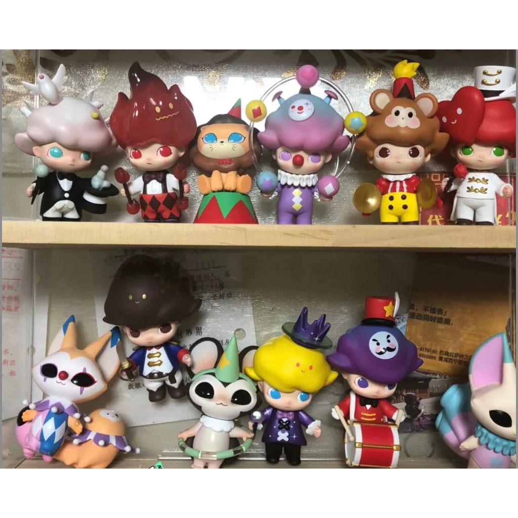 Pop Mart dimoo Midnight Circus Whole Box Unboxing Open Bag | Shopee ...