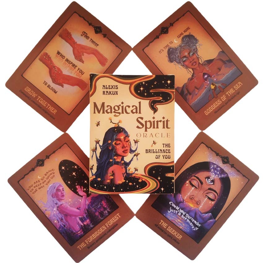 44 ชิ้น Magical Spirit Oracle การ์ดเกม | Shopee Thailand