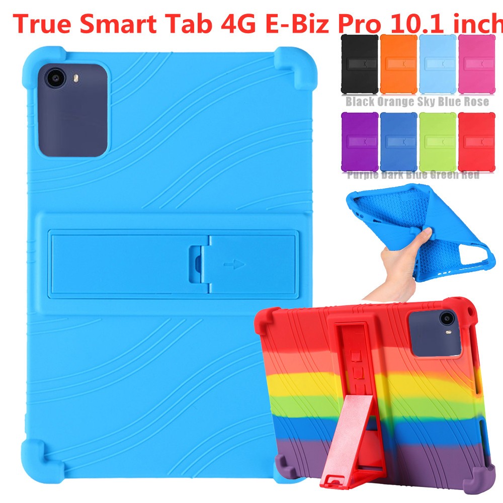 เคสสําหรับ True Smart Tab 4G E-Biz Pro 10.1 นิ้วแท็บเล็ตปลอดภัยซิลิโคน ...