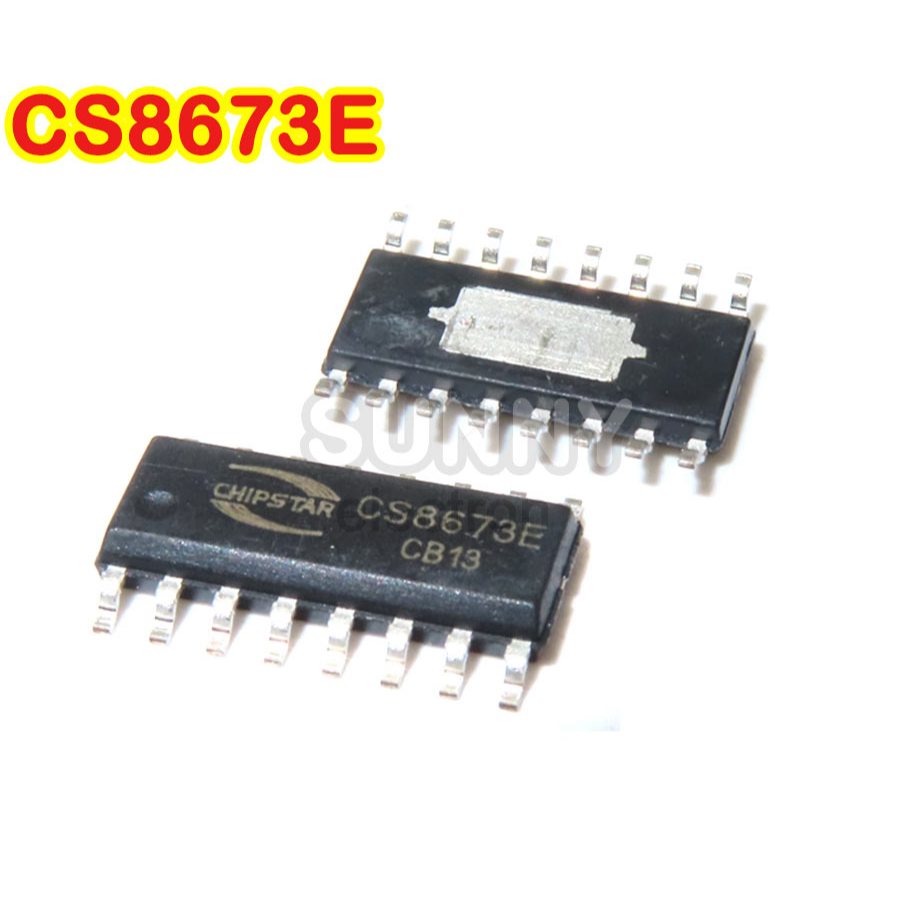 2PCS CS8673E SMD ESOP-16 Mono Class D Audio Power Amplifier ชิป IC ...