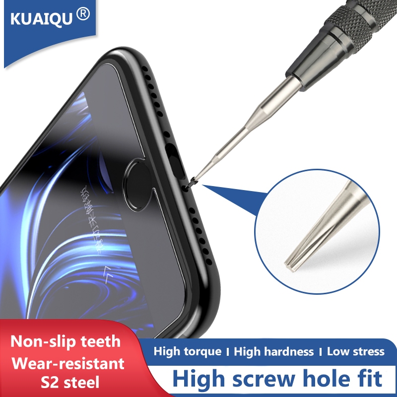 【COD】KUAIQU 1pc 5pcsไขควงซ่อมแท็บเล็ตโทรศัพท์มือถือความแม่นยำ for iPhone Samsung Xiaomi ไขควง ...