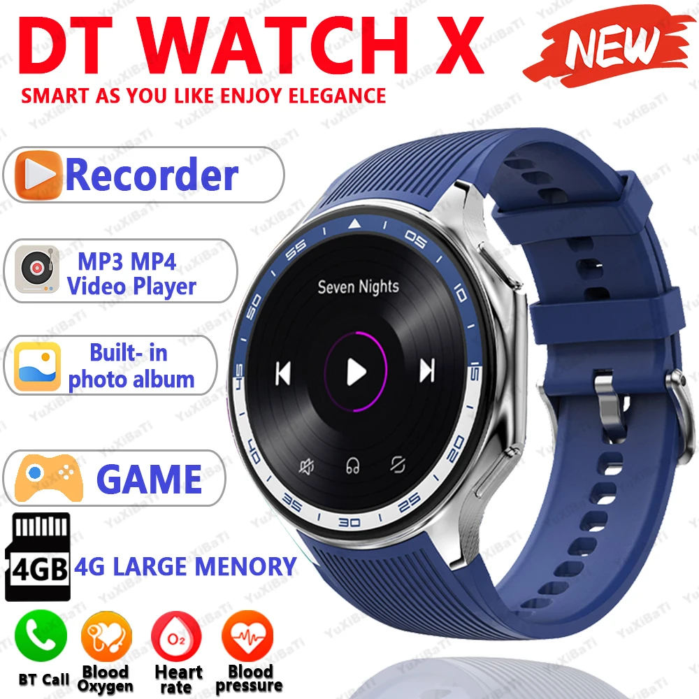 Dt Watch X 1.43 AMOLED 4GB ROM สมาร์ทวอท์ชกันน้ํา Smartwatch สําหรับ ...