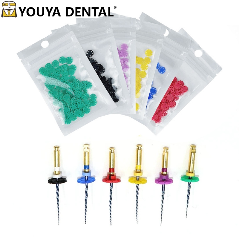 100 ชิ้น/ถุงไฟล์ทันตกรรมทันตกรรมไฟล์ Endo ดอกไม้ทันตกรรม Endo ไฟล์ ...