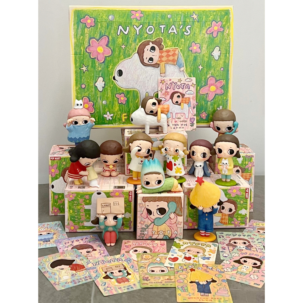 POPMART Nyota Nyota Soft Life Series Mystery Box ของเล่นน่ารัก ของขวัญ ...