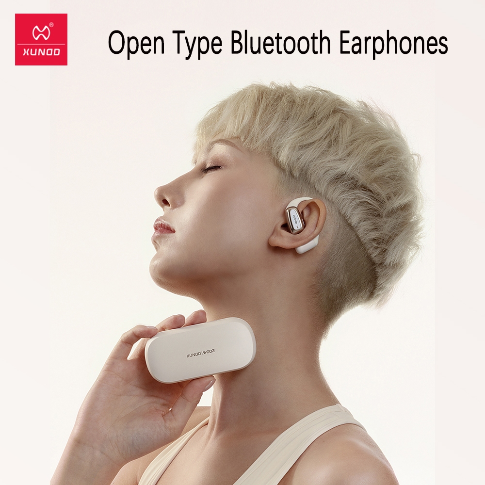 Bone Conduction Ear Clip หูฟังบลูทูธ Xundd IPX8 ชุดหูฟัง V5.4 หูฟัง ...