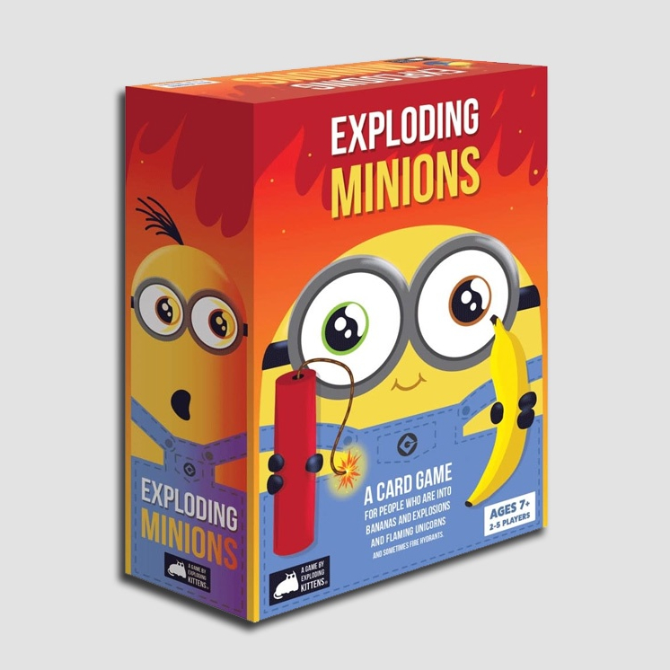 Exploding Minions Party Game Card Game การ์ดเกมมินเนี่ยนระเบิด 2-5 คน ...