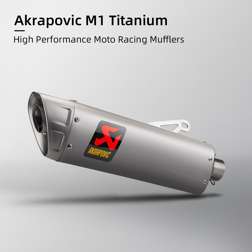 Akrapovic M1 Titanium Mufflers 51mm/2 นิ้ว | Shopee Thailand