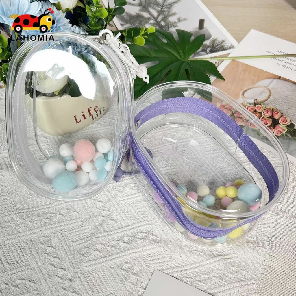 Lahomia Storage Case PVC Clear Doll Display Bag for Doll Collectors ...