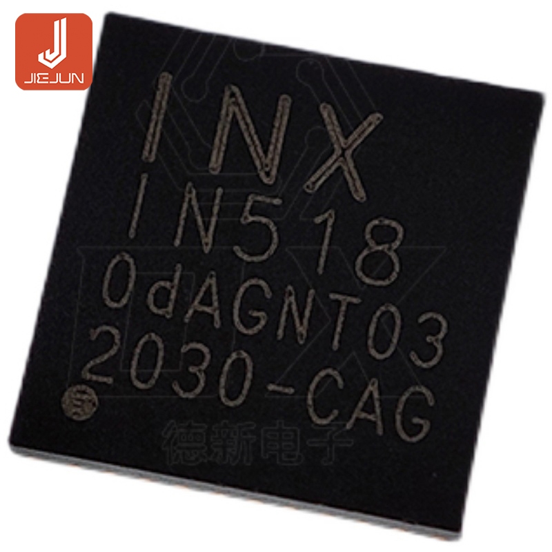 ชิปic IN518-nt03 การพิมพ์หน้าจอ IN518 แพ็คเกจแพทช์ QFN40 ชิป LCD ic ...
