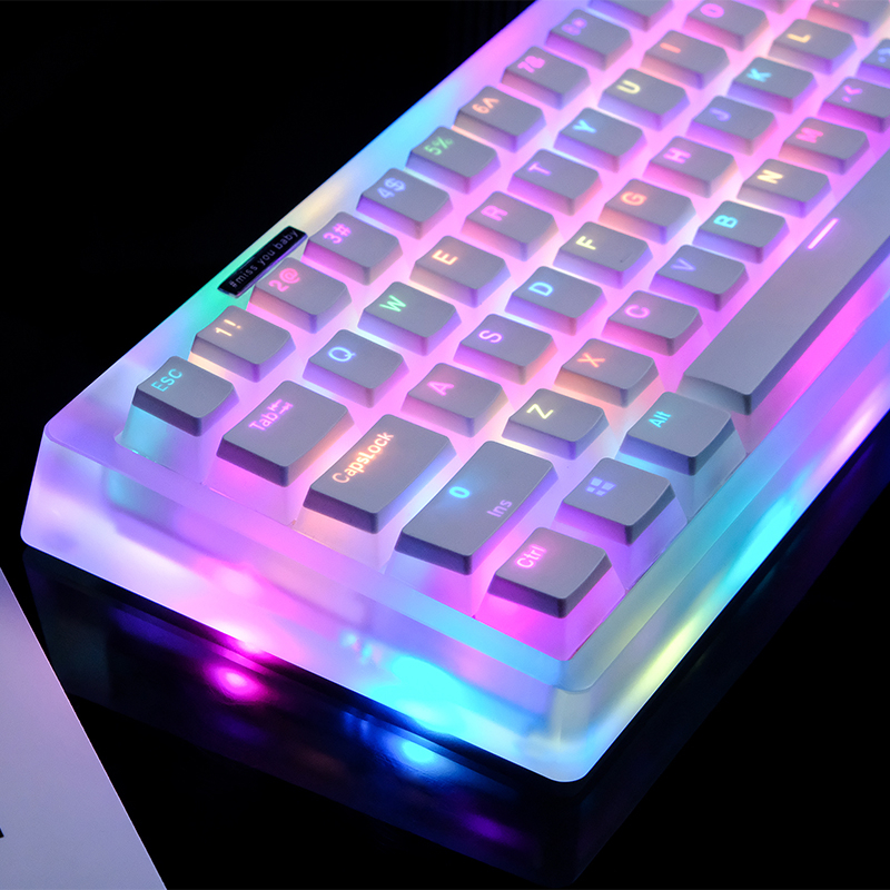 Pudding Keycaps PBT Dye-sub OEM Profile Keycap ปุ่มกดแบบกําหนดเอง ...