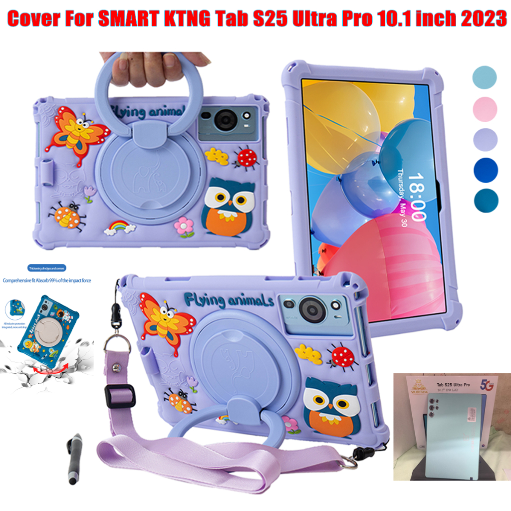 สําหรับ SMART KTNG Tab S25 Ultra Pro 10.1 นิ้ว 2023 คุณภาพสูงซิลิโคน ...