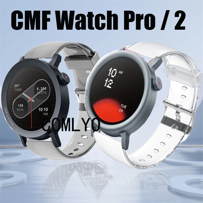 สําหรับ CMF Watch PRO 2 Strap Smartwatch TPU Clear Soft Sports Band ...