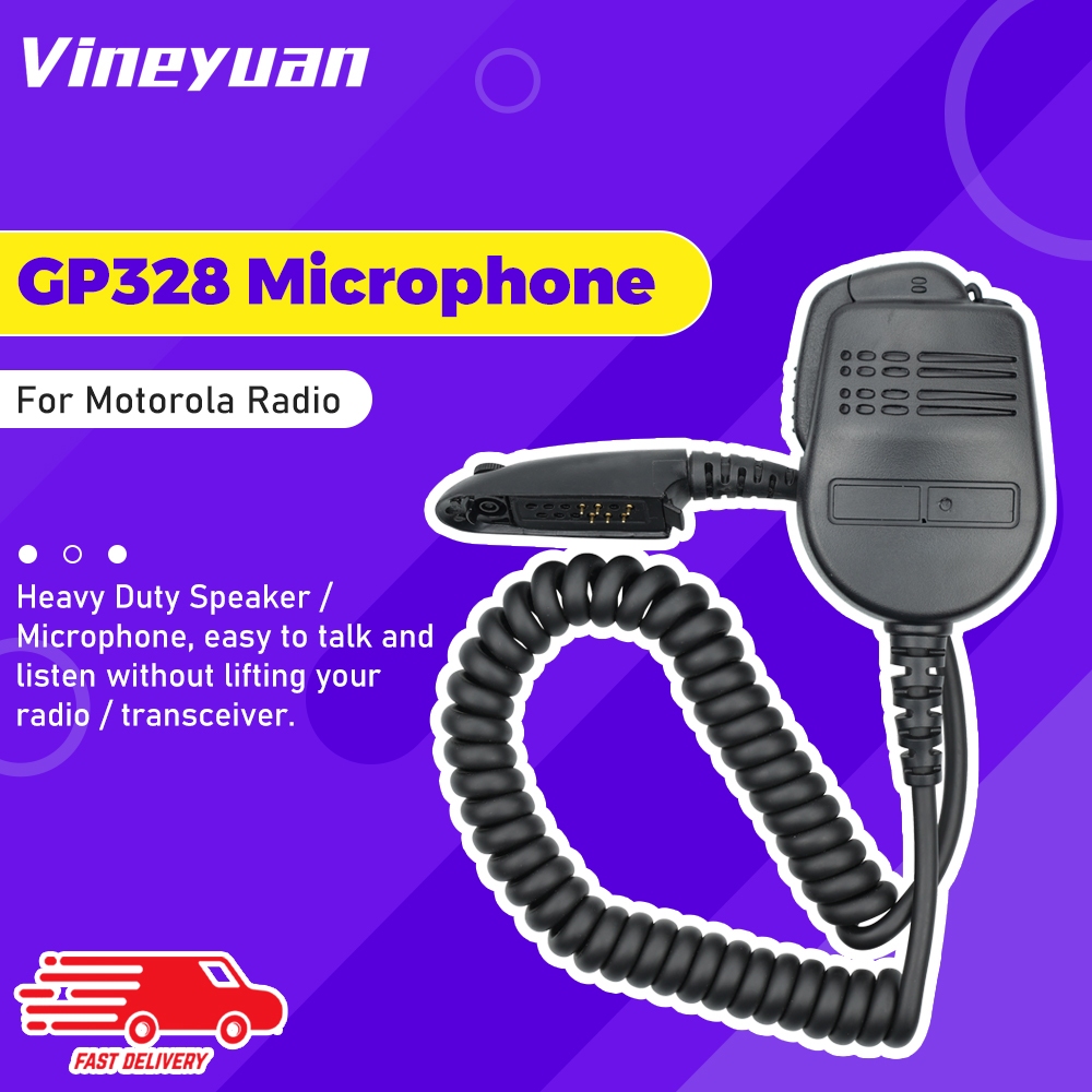 HM-28Motorola Gp328 HT750 HT1250 GP339 GP320 GP340 MTP700 วิทยุลําโพง ...