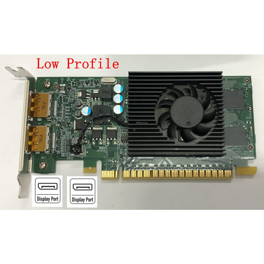 Nvidia GEFORCE GT 730 745 QUADRO K600 K620 NVS 510 Dell AMD Radeon R5 ...