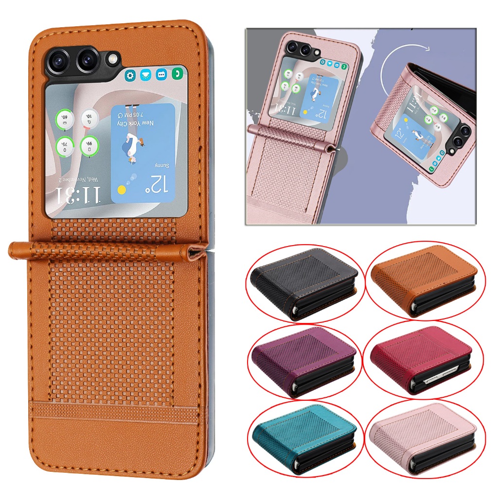 สําหรับ Samsung Galaxy Z Flip 6 5G SS Z Flip 5 Filp 3 Flip 4 กรณี ...