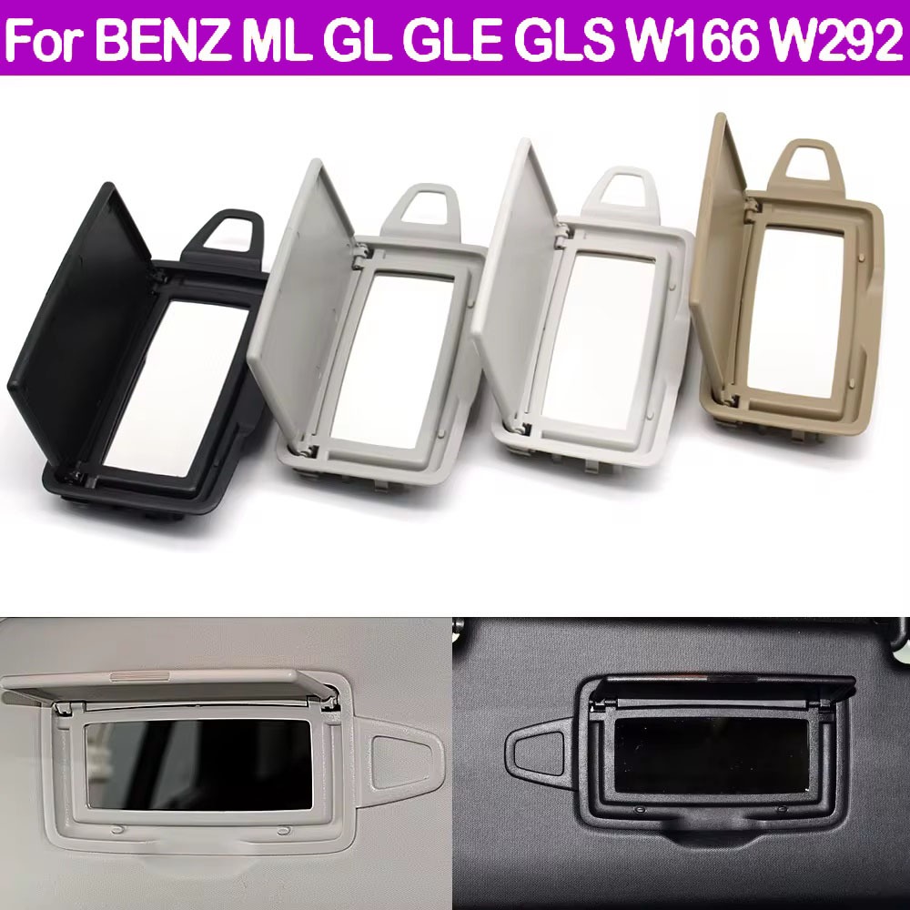 รถ Sun Visor แผงบังแดดแต่งหน้ากระจกเครื่องสําอางสําหรับ Mercedes Benz ...