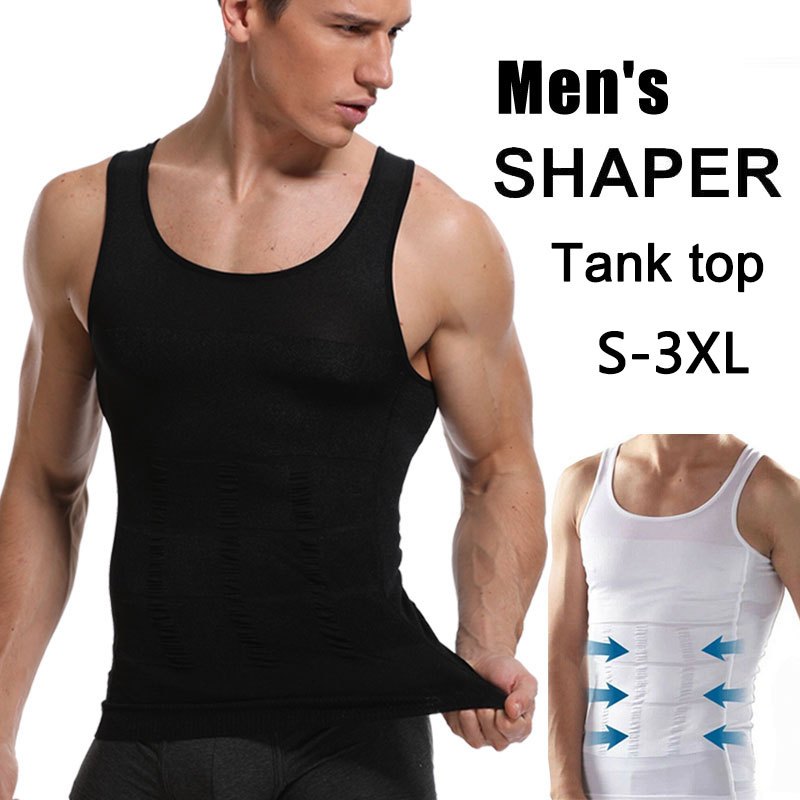 【M-3XL 】Men Body Shaper Slimming Corset เสื ้ อกั ๊ กเอวเทรนเนอร ์ ...