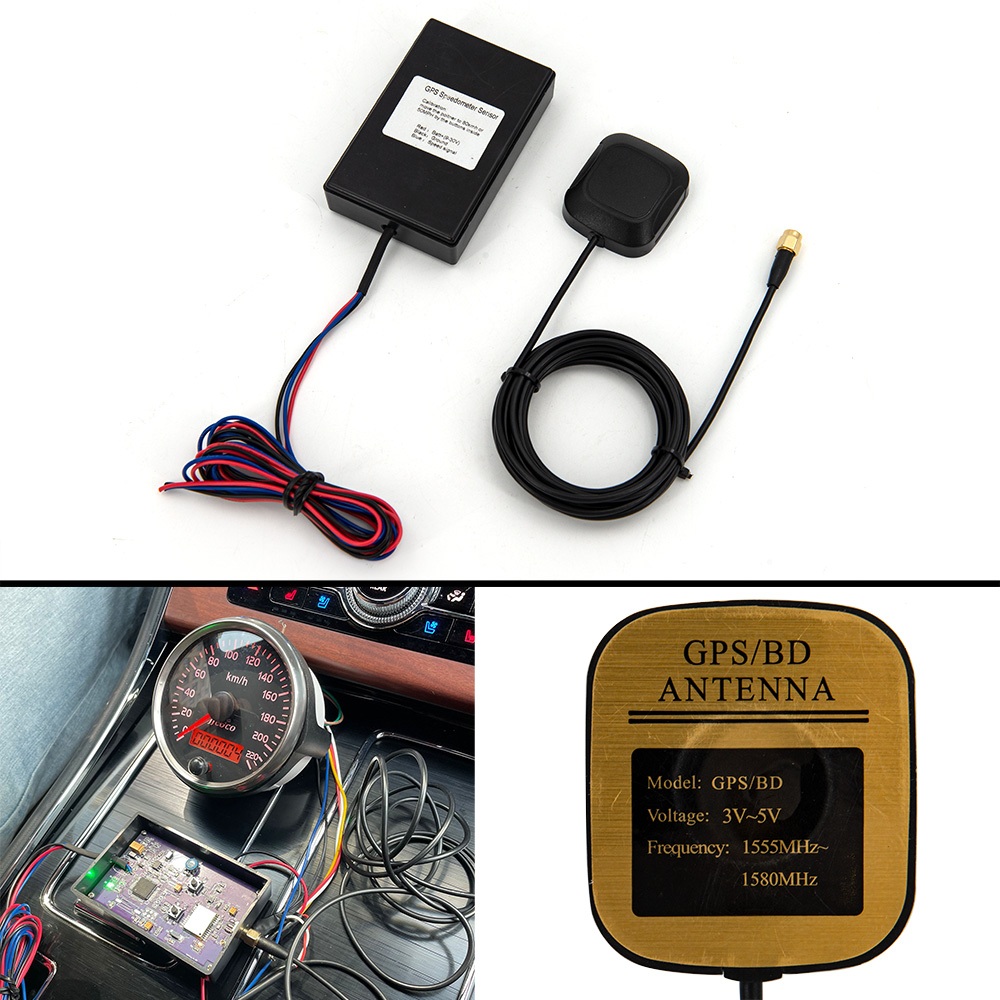 Gps Speedometer Sensor Kit สําหรับ Speedometer Gauges รถยนต์รถบรรทุก ...