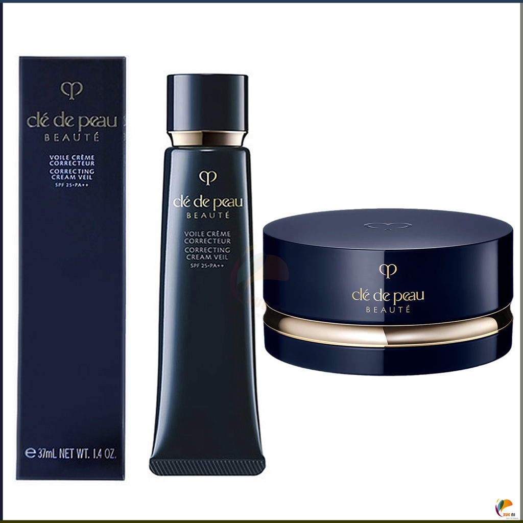 อย่างเป็นทางการแท้ Cle de Peau Correcting Cream Veil SPF25 PA++ CPB ครีมแยก 37ml Pre แต่งหน้า ...