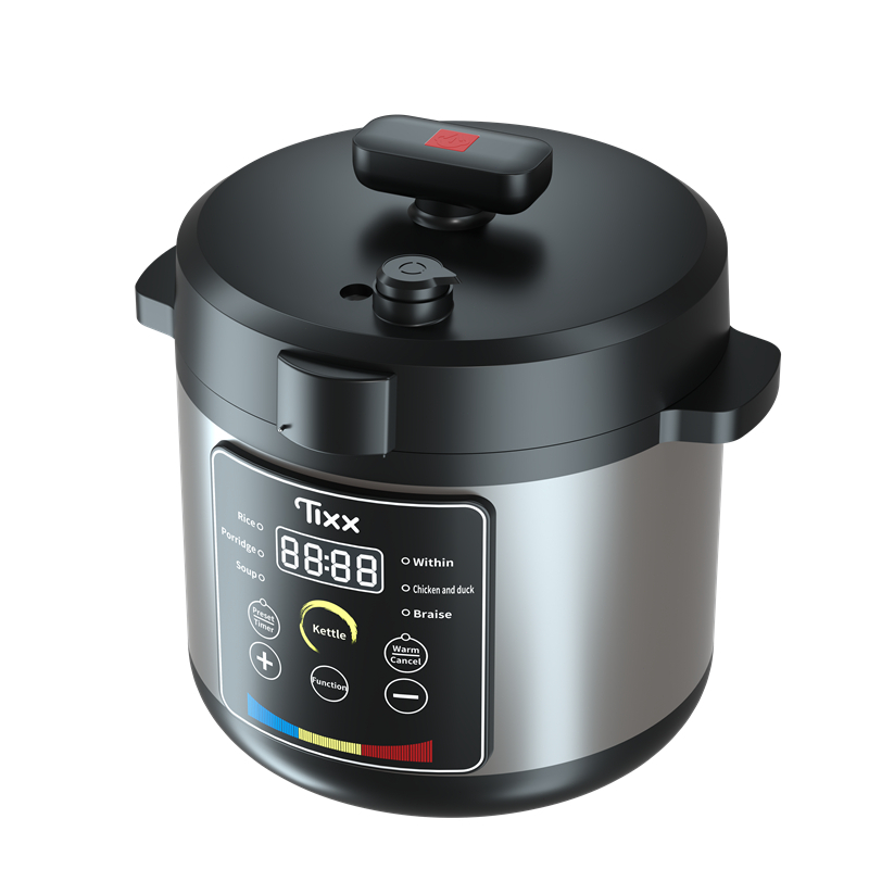 TIXX หม้อแรงดันไฟฟ้า 5 ลิตร รุ่น PC-168 หม้อไฟฟ้า ขนาดหม้อด้านใน ...