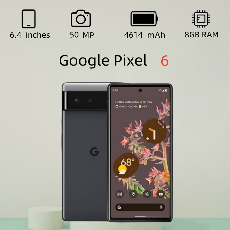 สมาร์ทโฟน Google Pixel 6 Android 13 8GB/256GB ต้นฉบับใหม่เอี่ยม ...