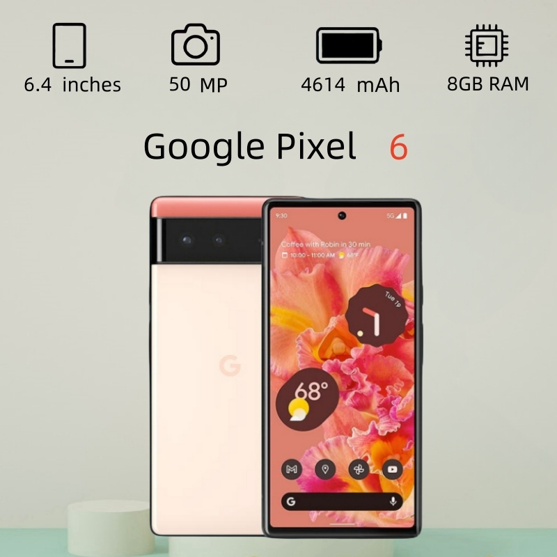 สมาร์ทโฟน Google Pixel 6 Android 13 8GB/256GB ต้นฉบับใหม่เอี่ยม | Shopee Thailand