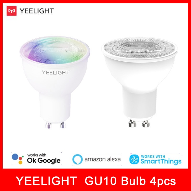 (เวอร์ชันสากล) Yeelight GU10 หลอดไฟ LED อัจฉริยะ W1 หรี่แสงได้/โคมไฟ ...