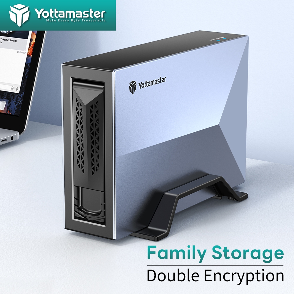 Yottamaster 2.5/3.5 HDD/SDD NAS Storage , ARM Quad-Core Cortex-A55 ...