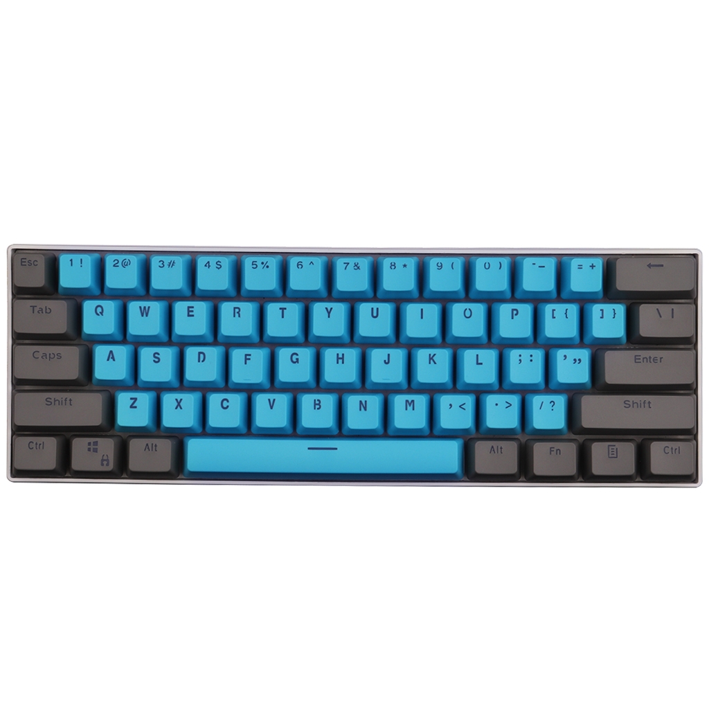 Rk 61 Keycaps PBT วัสดุโปรไฟล์ OEM Backlit Two-Color Mechanical Keycaps ...