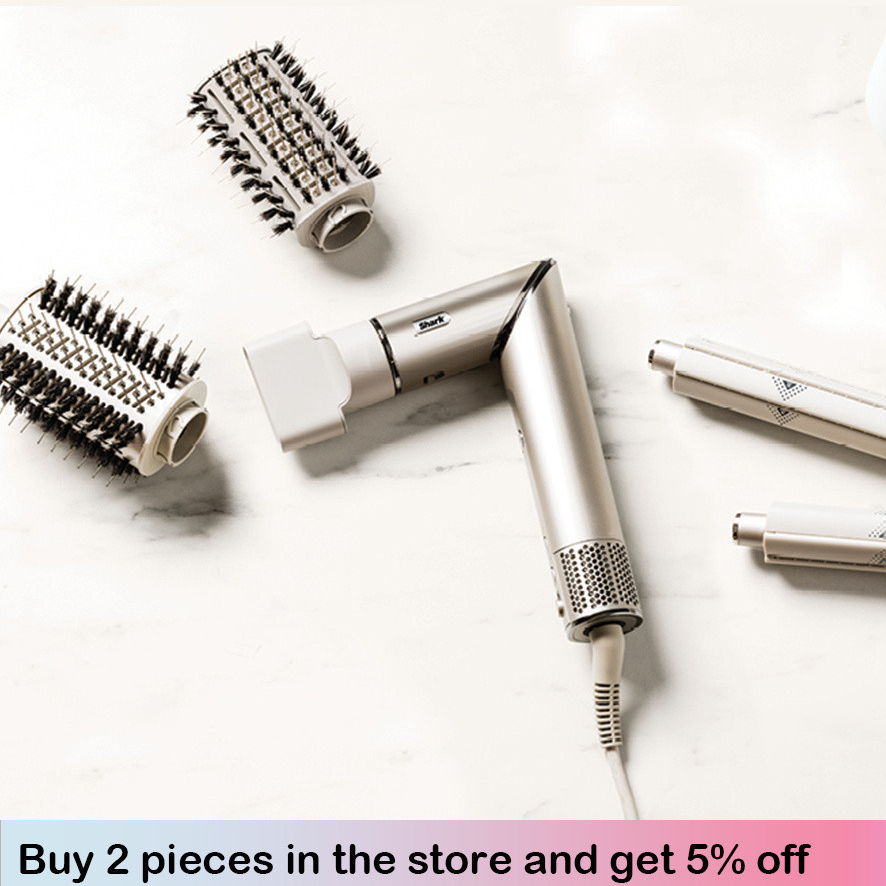 Shark HD430 FlexStyle ระบบจัดแต่งทรงผมและอบแห้ง Air, แปรงเครื่องเป่าผม ...