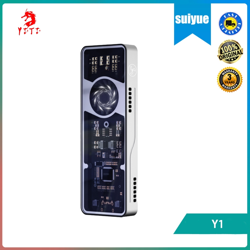 Ydtd Y1 M2 กล่องฮาร์ดไดรฟ์มือถือ NVME Protocol SSD Solid State Drive กล่องจัดเก็บข้อมูลภายนอก ...