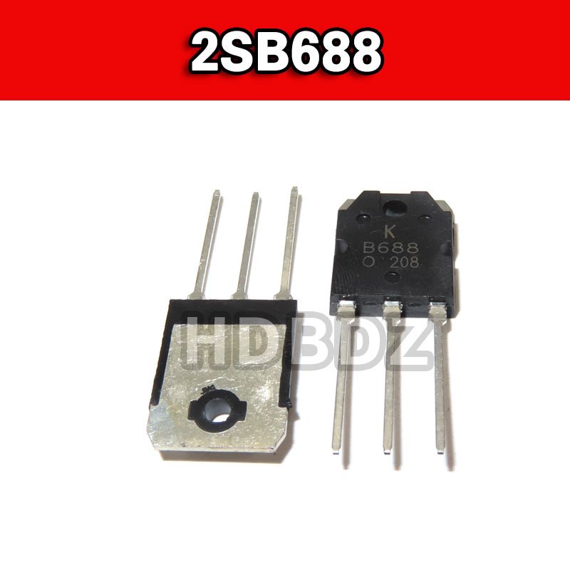 1-5PCS 2SB688 2SD718 B688 D718 TO-3P เครื่องขยายเสียงหลอด Triode IC ...