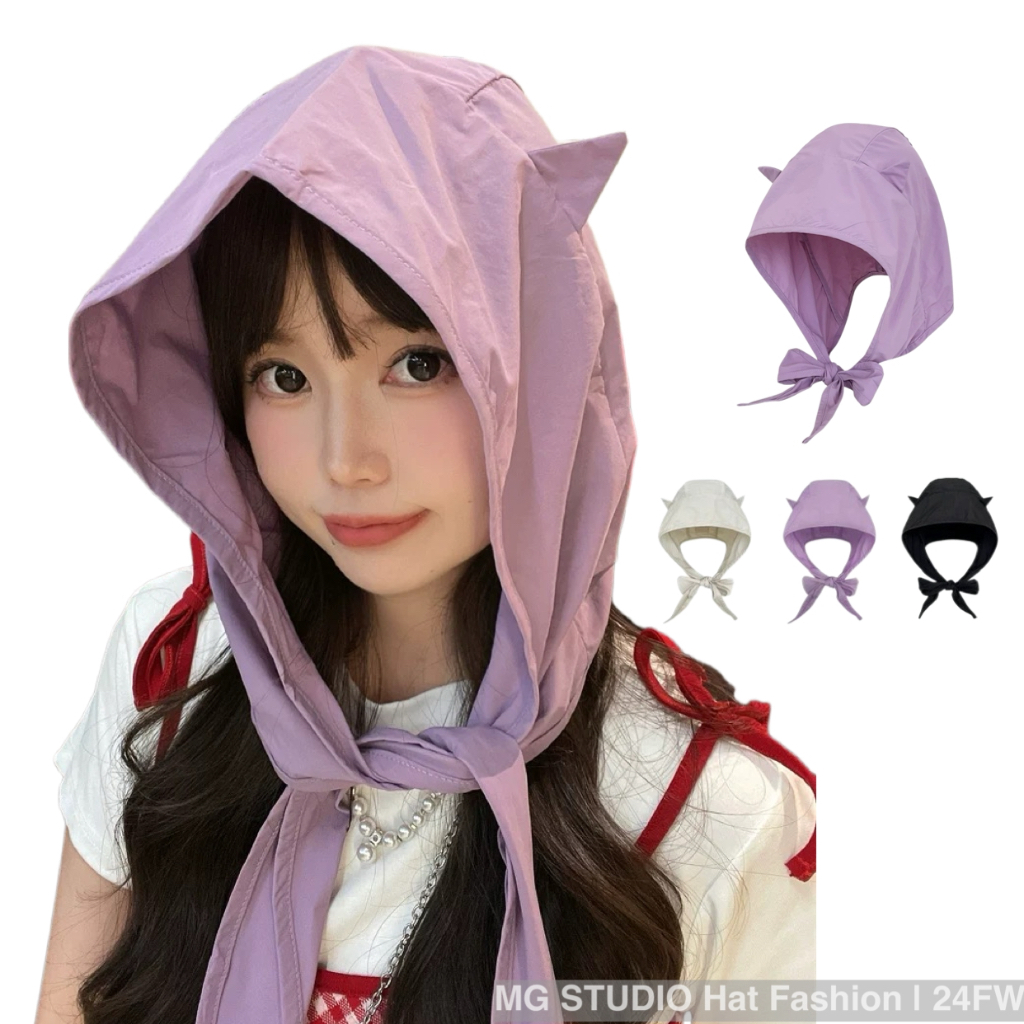 Mg STUDIO/Original Imp Turban หมวกหมวกกันแดดบุคลิกภาพ Cool หมวกตั้ง ...