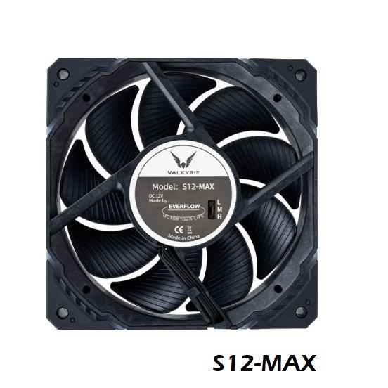 Valkyrie X12 S12 V12F พัดลม 120 มม. พัดลมลมย้อนกลับปกติสําหรับเคสพีซีและเครื่องทําความเย็น ...