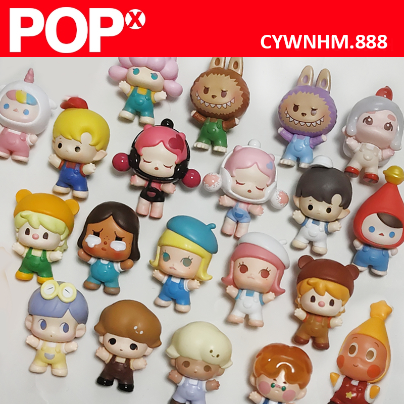 พร้อมส่ง Pop Mart pop bean Sitting posture Series crybaby Pucky Molly ...