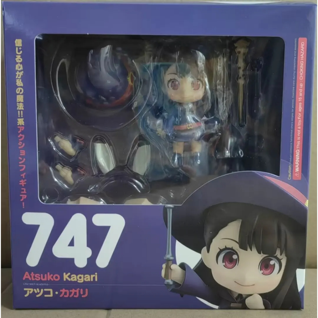 คาเดเมียแม่มดน้อย #747 Akko Q Version Nendoroid Kagari รูปตุ๊กตาแบบ ...