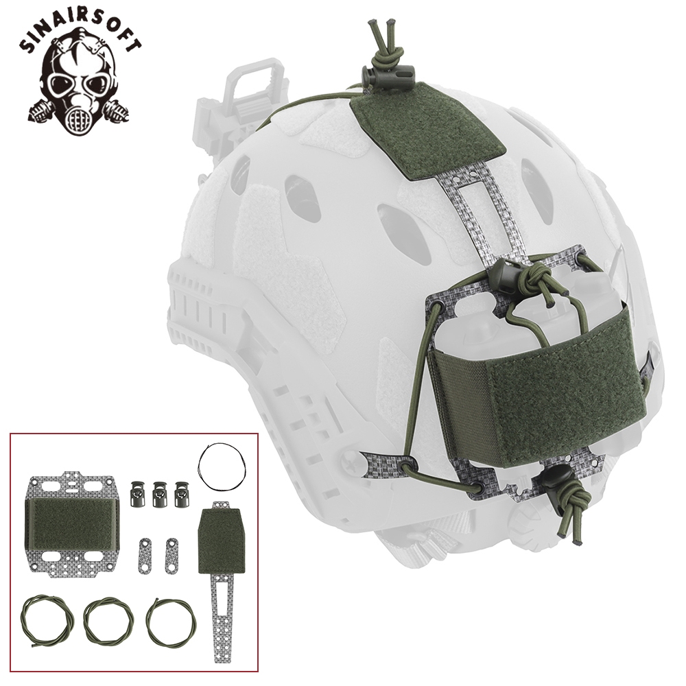 Sinairsoft หมวกกันน็อคกลางแจ้ง NVG กล่องแบตเตอรี่กระเป๋าหมวกกันน็อค ...