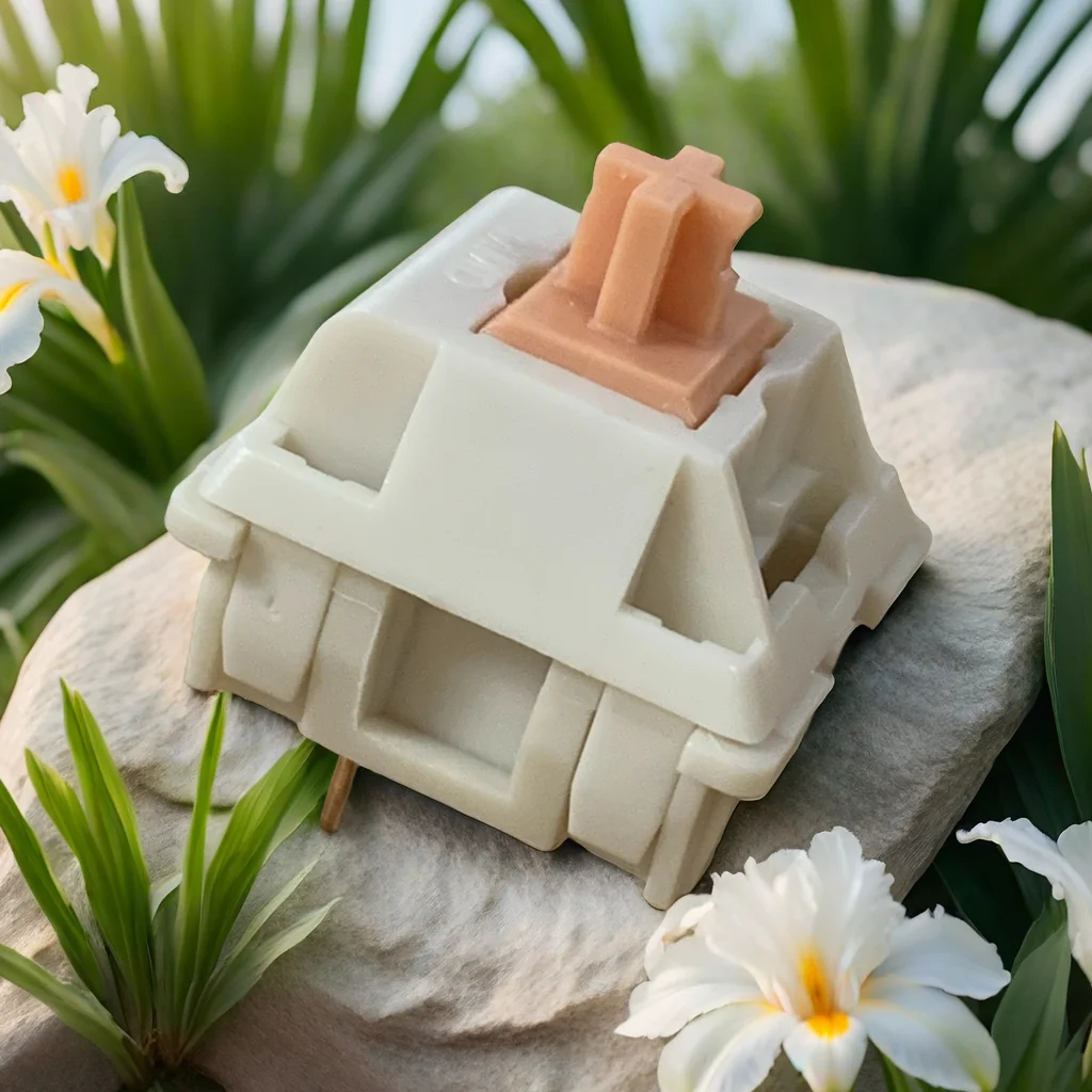 Mmd Holy Panda V2 Prelubed Switch สวิตช์สัมผัส 55g POM คีย์บอร์ด 3Pins ...