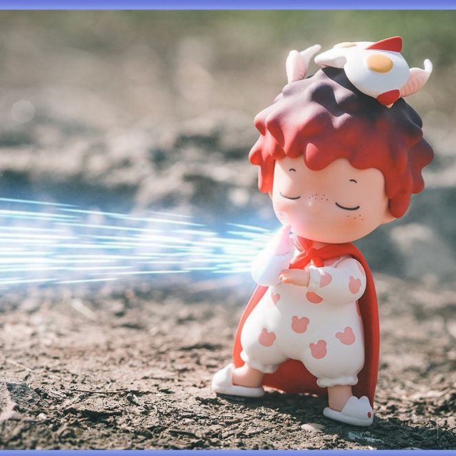 Heyone Mimi Huhu Wish Series Action Figure เดสก์ท็อปตกแต่ง Popmart ของ ...