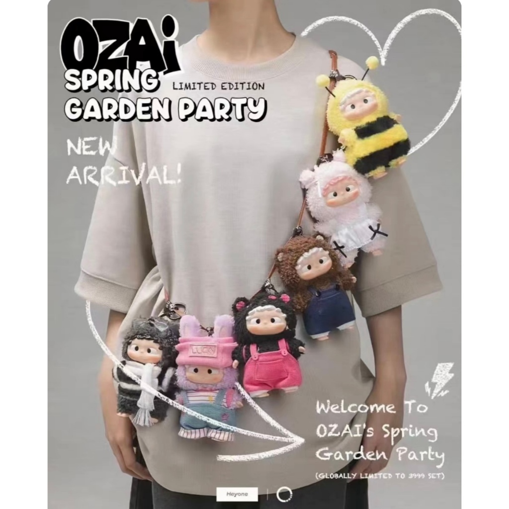 Heyone Black Play OZAI OZAI ไวนิล OZAI Spring garden party Series ...