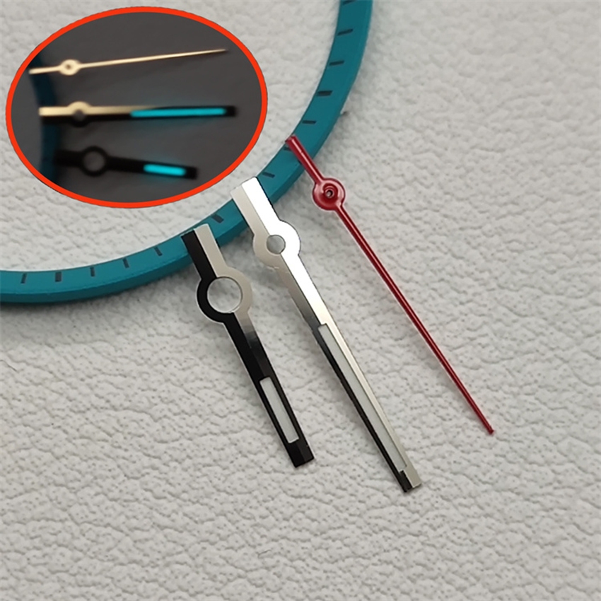 นาฬิกามือน้ําแข็งสีฟ้าดัดแปลง Seiko Pointer C3 Strong สีเขียว Luminous ...