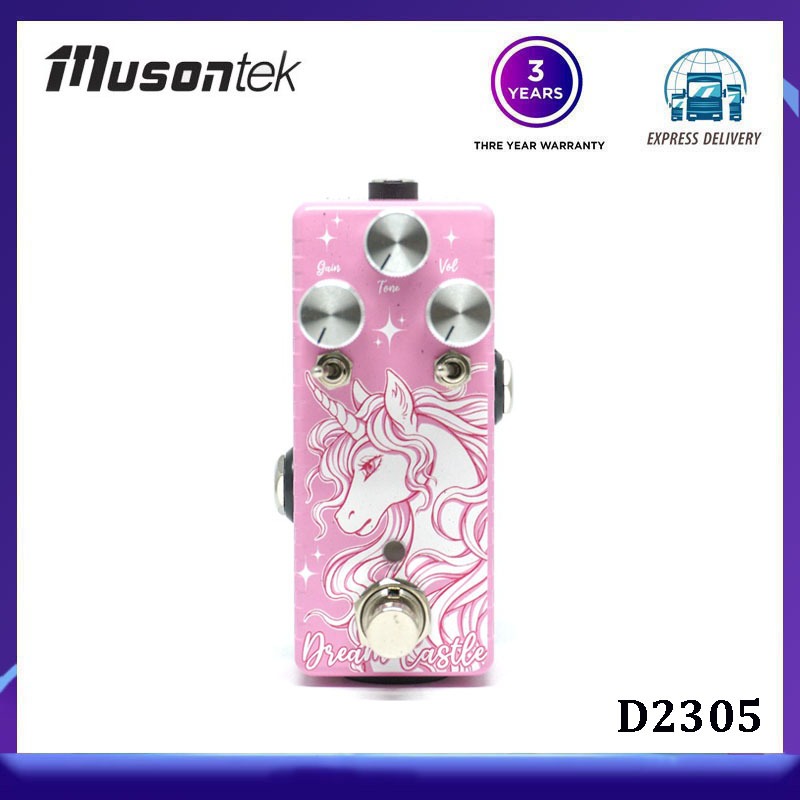Musontek High Gain Distortion Excitation Overload-garde กีตาร์ไฟฟ้า Single Effector | Shopee ...