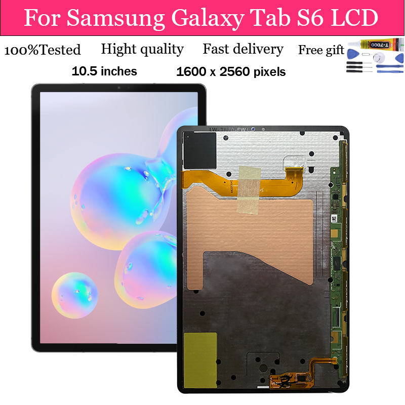 หน้าจอแสดงผลสัมผัส LCD ดิจิไทเซอร์ 10.5 สําหรับ Samsung Galaxy Tab S6 T865 T860 | Shopee Thailand