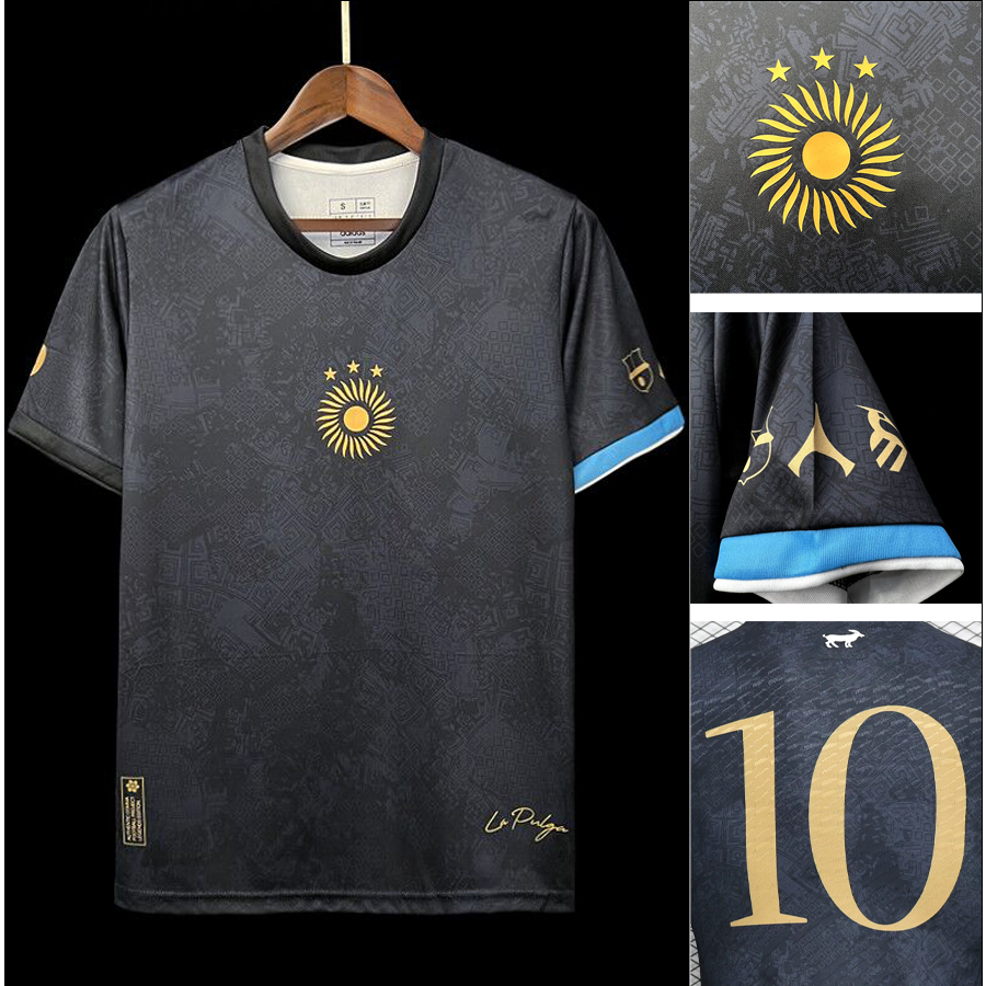 ใหม่ 23-24 Argentina Special Edition Comma Football Messi Co branded ...