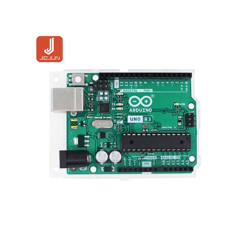 บอร์ดพัฒนา Arduino Uno R3 ดั้งเดิม Arduino Microcontroller C การเขียน